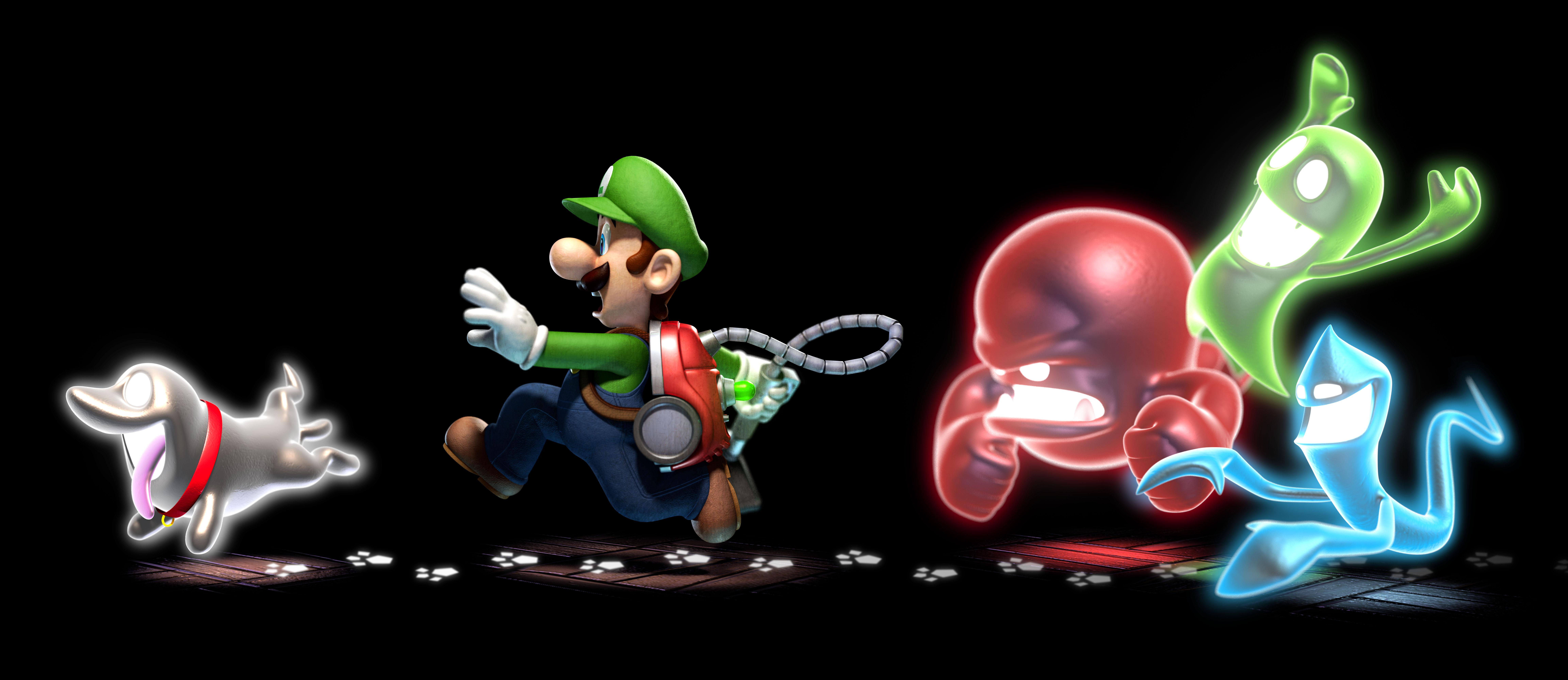 Luigi's Mansion 2: Dark Moon (Nintendo 3DS) Character, Ghost & Scenery ...
