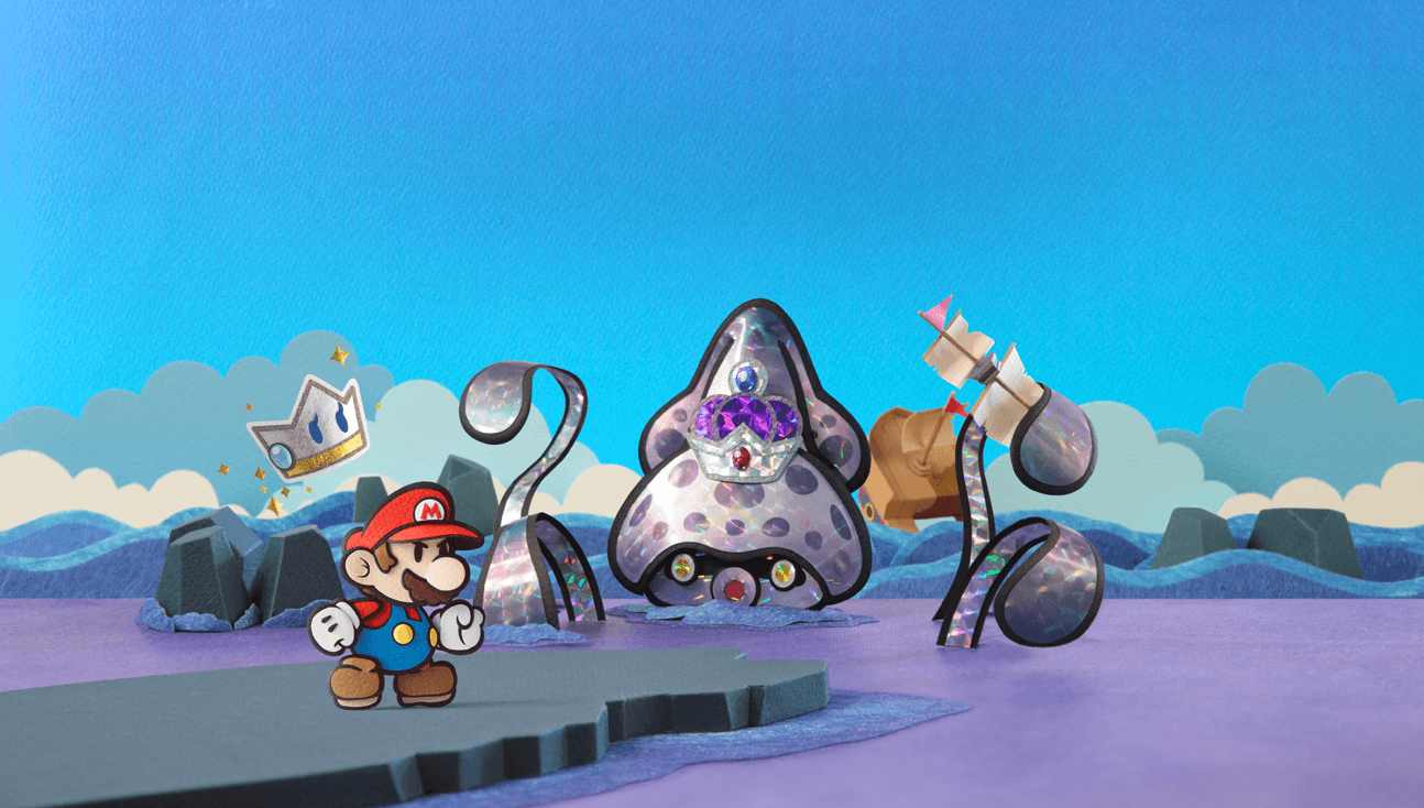 Paper Mario: Sticker Star (3DS) Artwork including Characters, Enemies ...