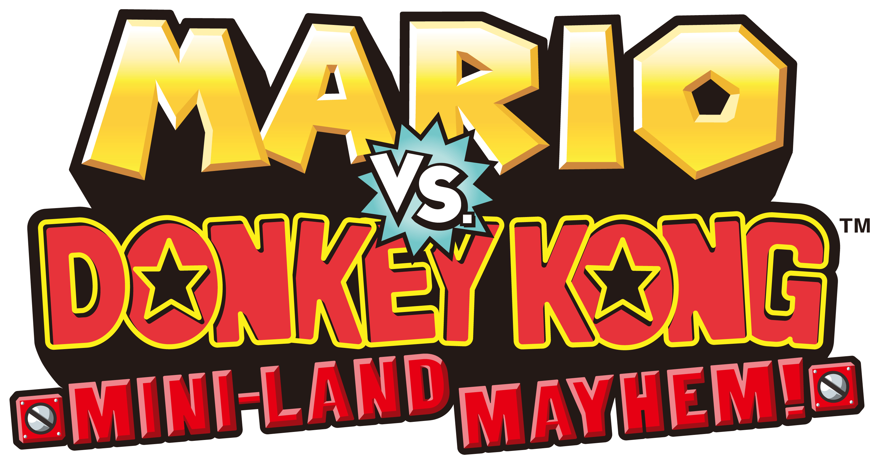 Mario vs. Donkey Kong: Mini Land Mayhem (DS) Artwork
