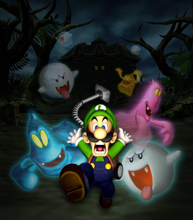 Luigi's Mansion (Gamecube) Artwork