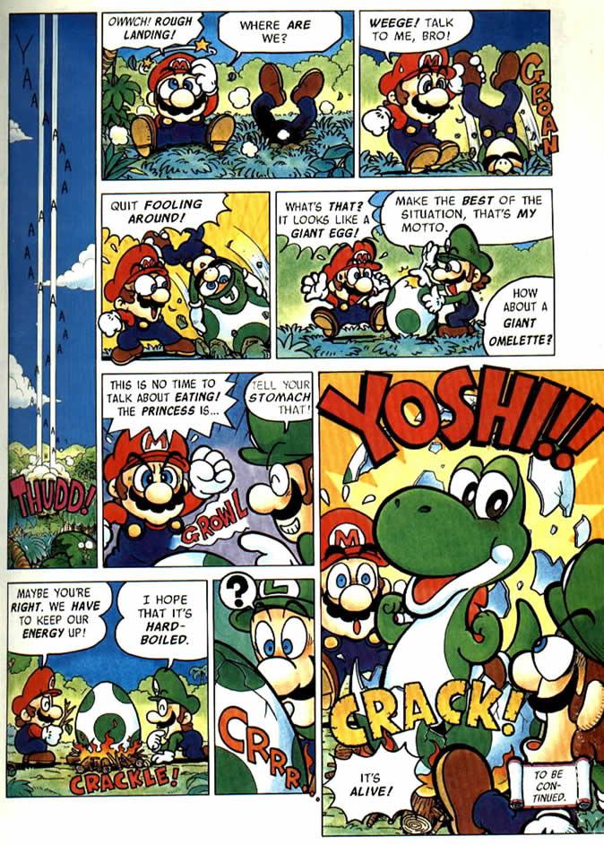 Super Luigi Bros - Super Mario Bros Adventure Comics Issue. 2