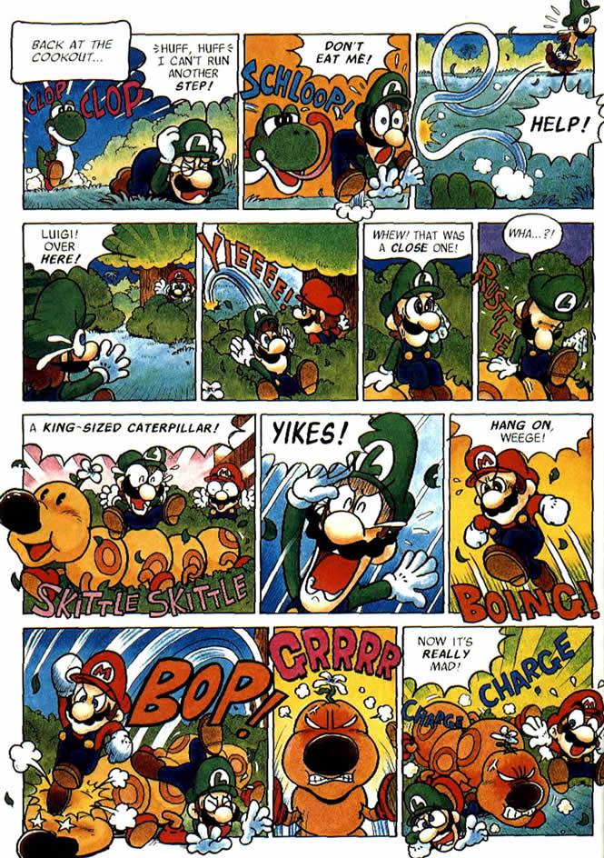 Super Luigi Bros - Super Mario Bros Adventure Comics Issue. 3