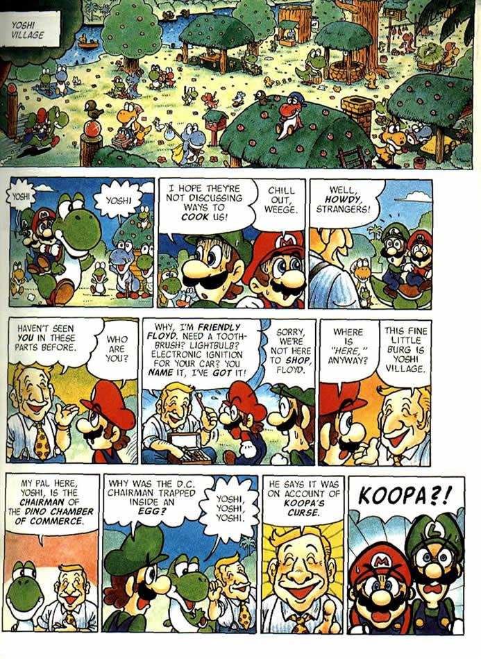 Super Luigi Bros - Super Mario Bros Adventure Comics Issue. 3