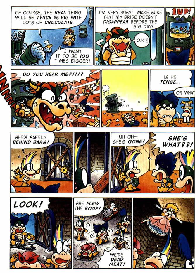 Super Luigi Bros - Super Mario Bros Adventure Comics Issue. 4