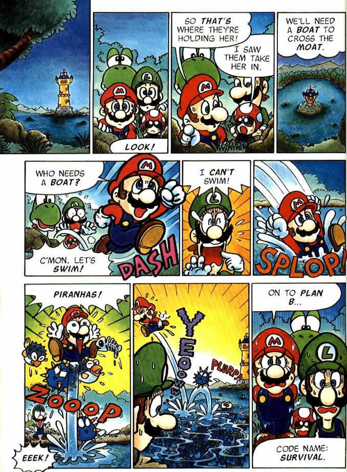 Luigi And Yoshi Comics