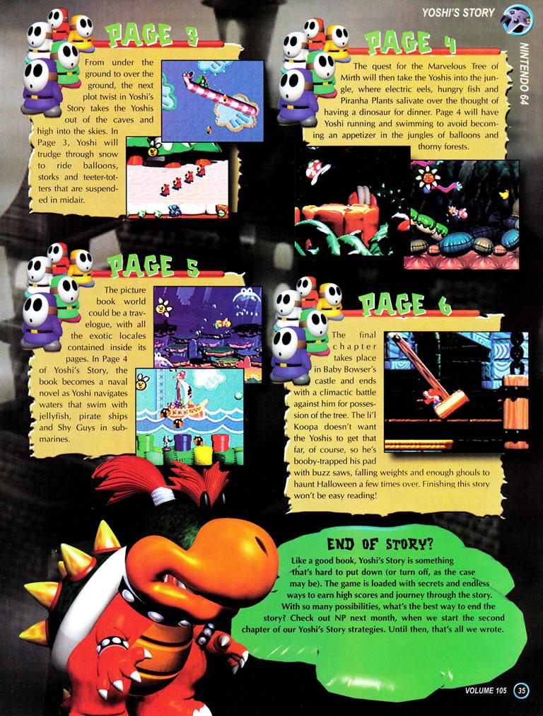 Yoshi's Story strategy: All the hearts in worlds 1 and 2 in Nintendo ...